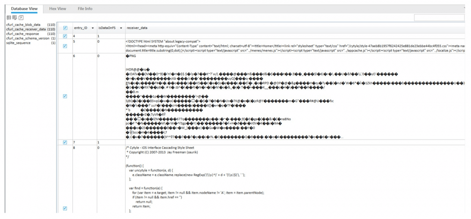 Meditations on Redesigning the Database Viewer - Cellebrite