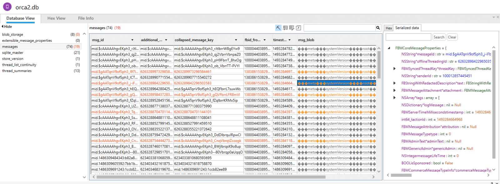 Meditations on Redesigning the Database Viewer - Cellebrite