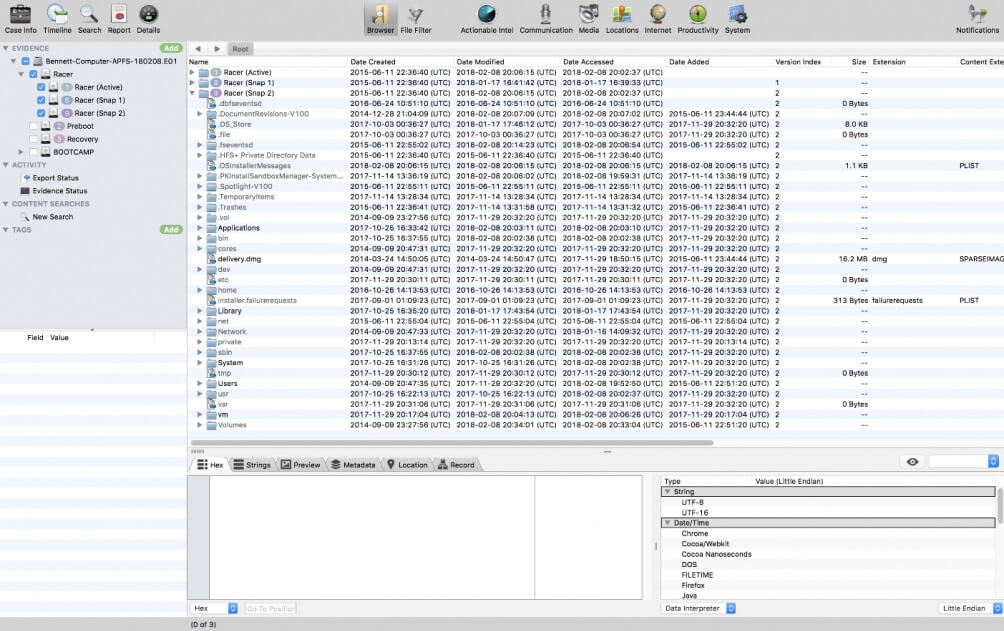 Cellebrite Inspector – the Solution for APFS Snapshots - Cellebrite