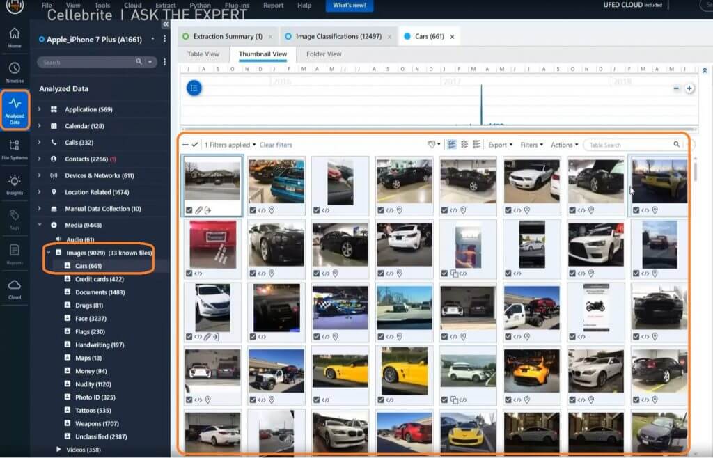 How to Use Cellebrite Physical Analyzer’s New Image Classification ...