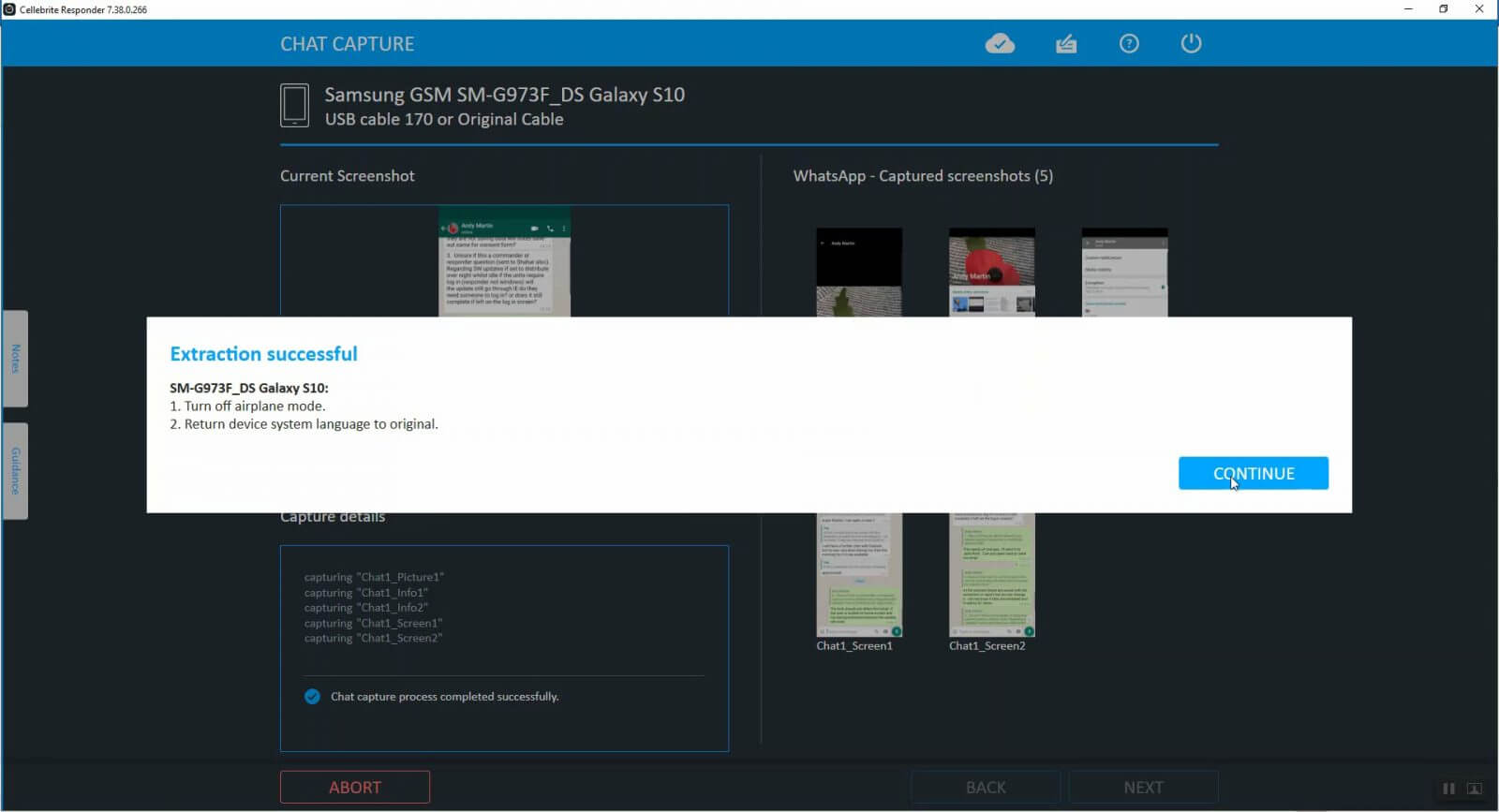 Chat Capture – A New Way to Quickly Capture Chat Data - Cellebrite