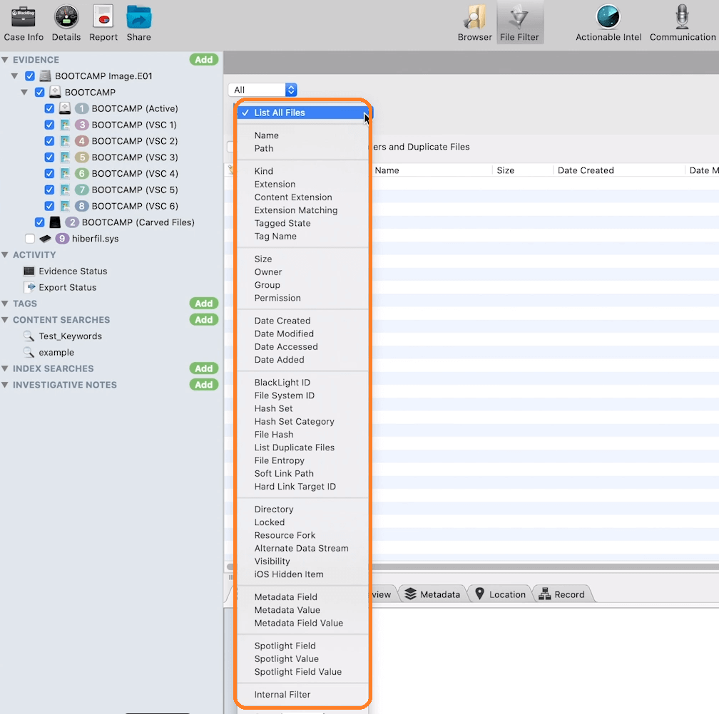 How To Use Cellebrite Inspector’s Advanced Filtering Capabilities ...