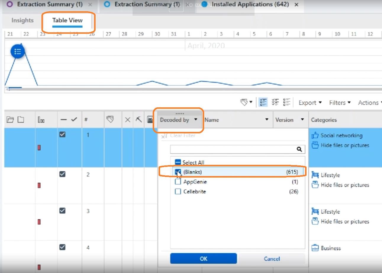 Overview of Parsed Data in Cellebrite Physical Analyzer - Cellebrite