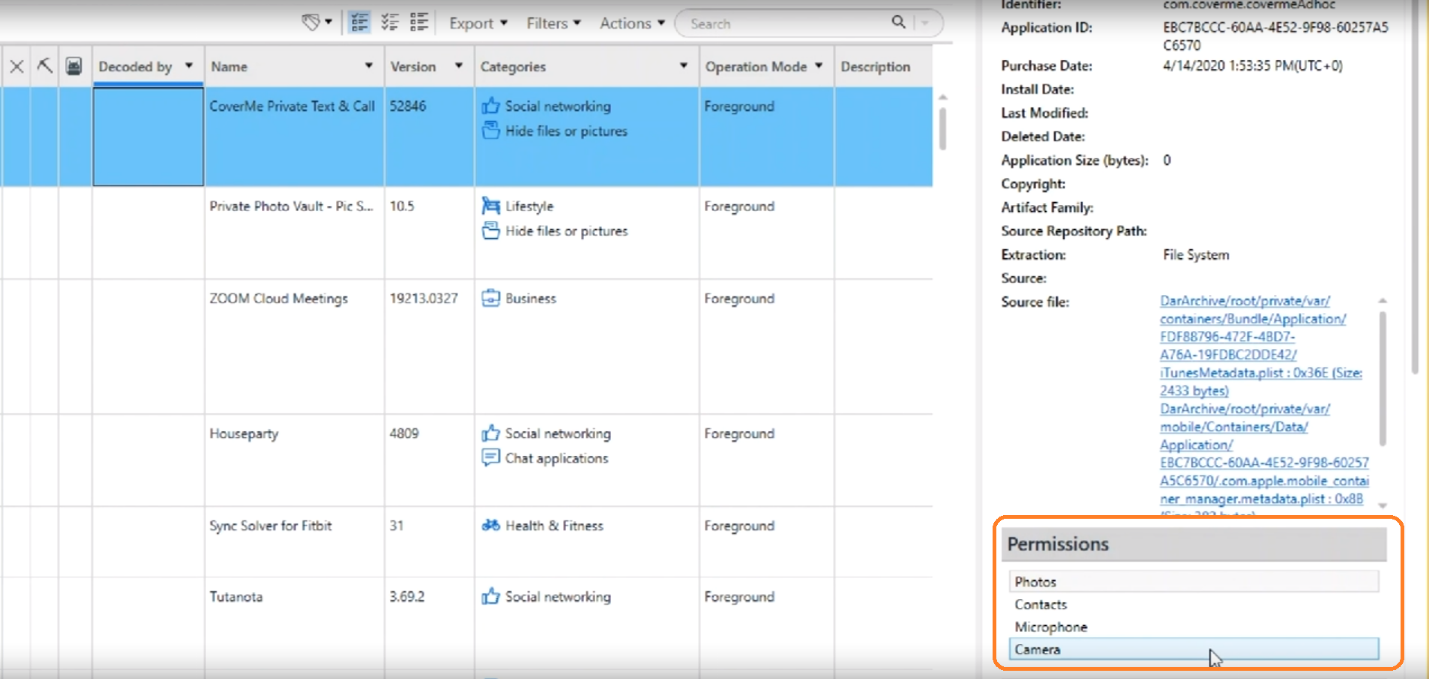 Overview of Parsed Data in Cellebrite Physical Analyzer - Cellebrite