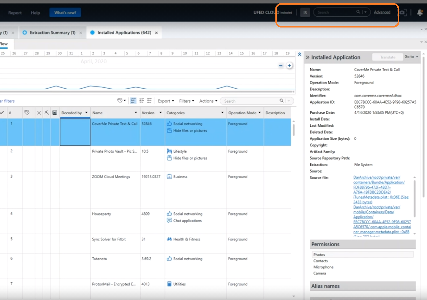 Overview of Parsed Data in Cellebrite Physical Analyzer - Cellebrite