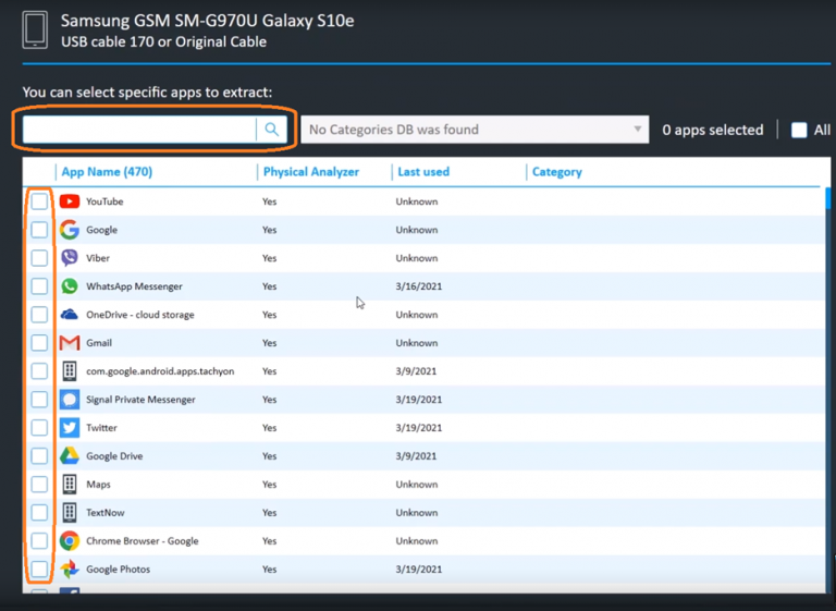How to Use the Selective File System Extraction in Cellebrite UFED ...