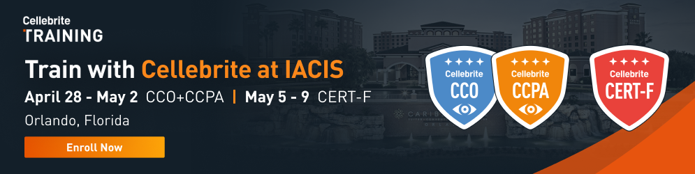 Training Schedule - Cellebrite